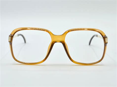 80s Vintage Oversized Eyeglasses Squared Viennaline Etsy
