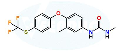 Methyl Methyl Trifluoromethyl Thio Phenoxy Phenyl Urea Veeprho