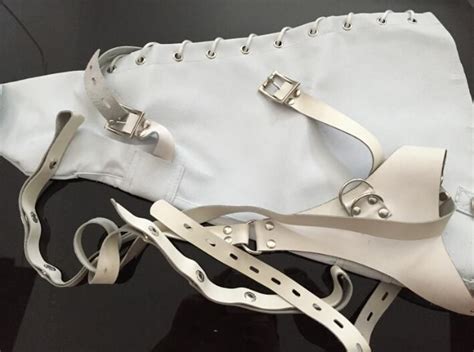 Bondage Soft Leather Arm Binder Straitjacket Bdsm Bondage Toy Adult Sex