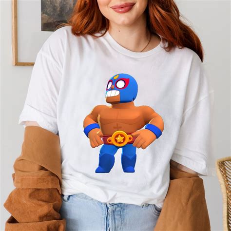 Brawl Stars Shirt Brawler T Shirt El Primo Shirt Etsy