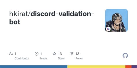 Github Hkiratdiscord Validation Bot