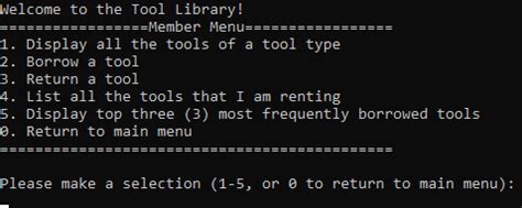 GitHub Grifent Tool Library A C Assignment Focussing On OOP Functions As A Tool Borrowing