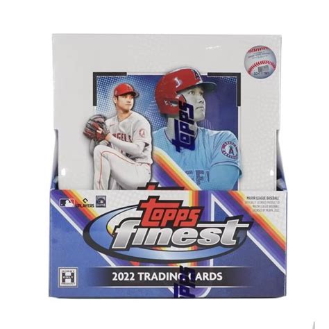 2022 Topps Finest Baseball Hobby Box Canada Card World