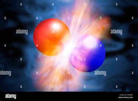 Particles Collision Hi Res Stock Photography And Images Alamy