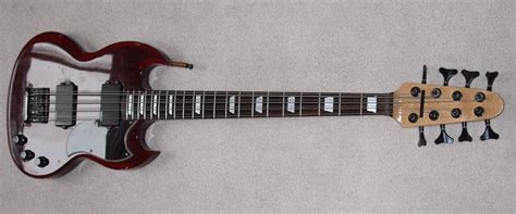 8 String Frankensteined Sg Bass