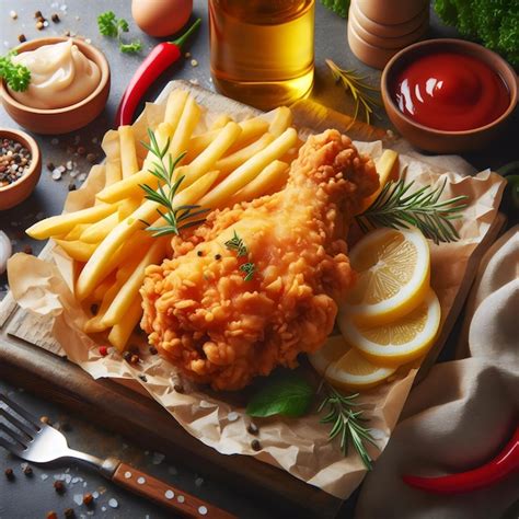 Premium Photo Fresh Piece Of Crispy Fried Chicken Ai Generated