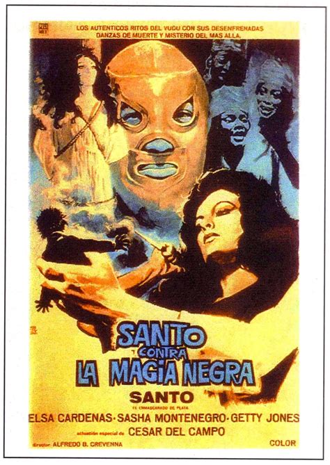 El A O De El Santo The Year Of El Santo Week Santo Contra La Magia Negra Santo Vs Black