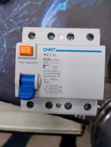 Four Pole Chint Rccb 220v At Rs 1500 Box In Kolkata Id 2853298869462