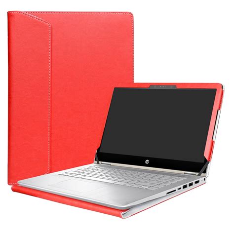 Red Alapmk Protective Case Cover For 36cm HP Pavilion X 360 14 14