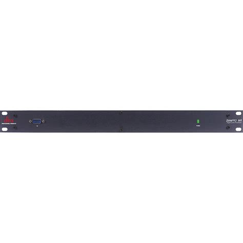 Dbx 641 Zonepro Zone Controller