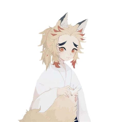 Download Anime Fox Character Illustration Wallpaper