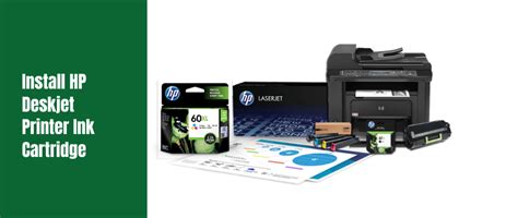 How To Install A New Ink Cartridge Into A Hp Deskjet Printer