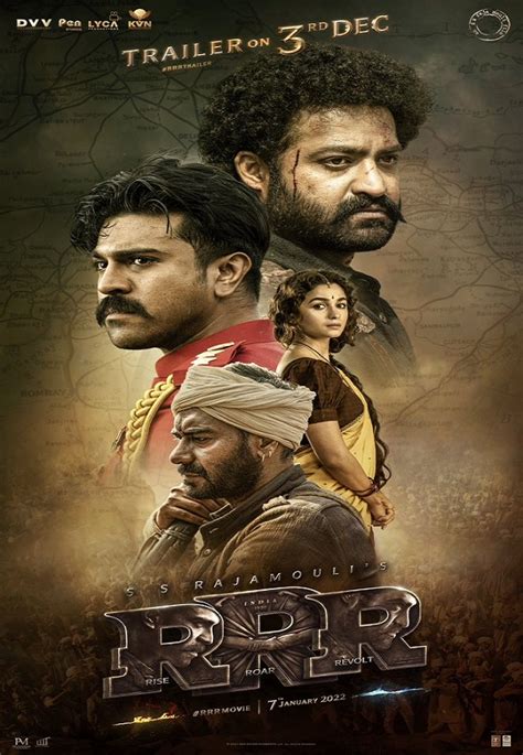 Ntr Charans Rrr Trailer To Be Out On Dec 3 Telugu Nestam