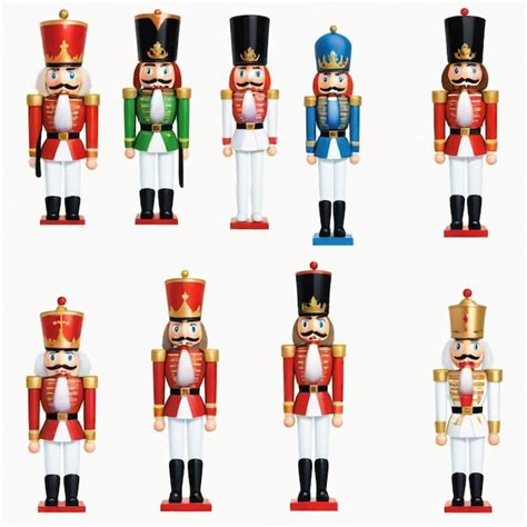 Nutcracker Detailed Vector Set Premium Ai Generated Vector