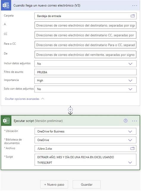 Ejecutar CÓdigo De Typescript Utilizando Flujo De Power Automate