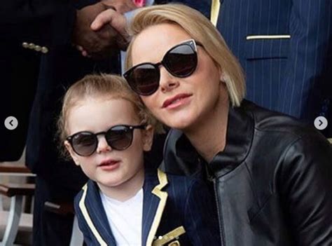 Charlene De Monaco Sa Fille Gabriella Est Son Sosie Gala