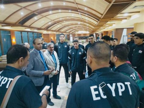 استقبال منتخب شباب الطائرة بعد التتويج ببطولة إفريقيا موقع العاصمة