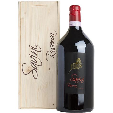 Vino Rosso Montepulciano D Abruzzo Savini 3 L Riserva DOCG In Cassetta
