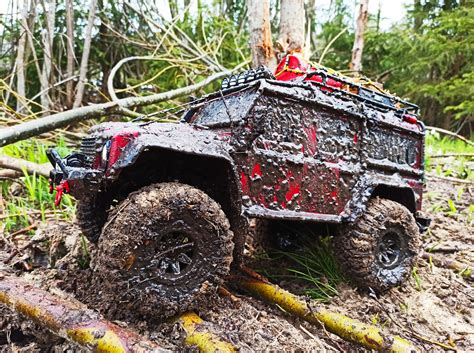 Dirty RC offroad Land Rover Defender Пикабу