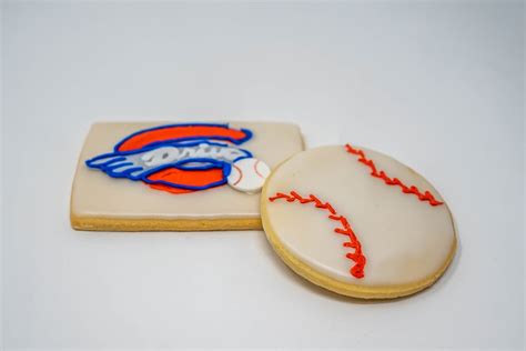 Greenville Drive Fondant Sugar Cookies