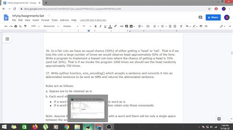 Infytq Day 7 Problem 35 Fundamentals Of Python Youtube