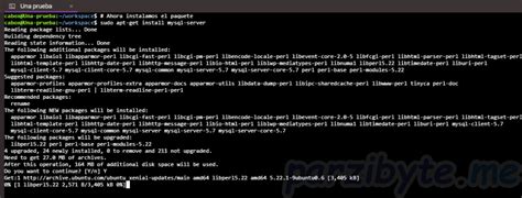 Instalar Y Configurar Mysql 57 En Linux Ubuntu Parzibytes Blog