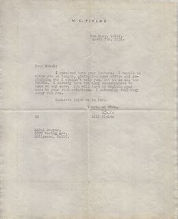 W C Fields Collection With Carlotta Monti HistoryForSale Item 264516