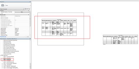 Solved Schedule In To Sheet Autodesk Community