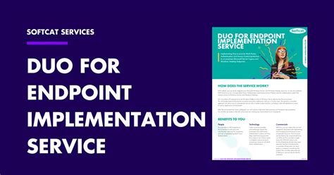 Duo For Endpoint Implementation Service Softcat