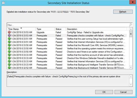Franck RICHARD S Blog SCCM Secondary Site Stuck In Recovering Recover Secondary Site Grayed