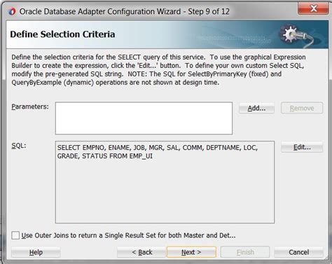 osb db adapter poll delete physical records using oracle service