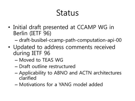Yang Model For Requesting Ppt Download