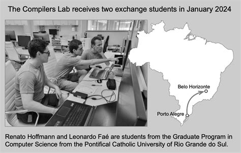 Leonardo And Renato Join Compilers Lab Compilers Lab Posted On The