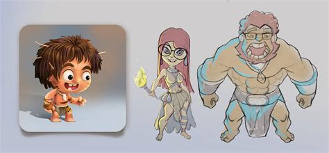 Cartoon Characters Gamico