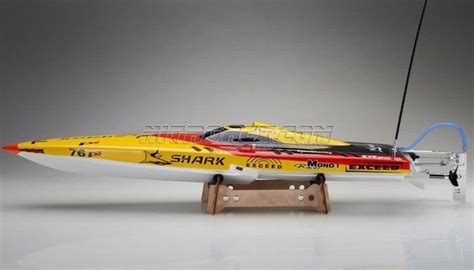 Exceed RC Boat Electric Powered EP Fiberglass Shark EP Mono Brushless ESC A R C Tech