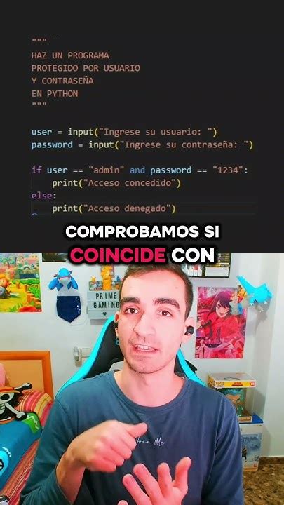 Programa Con Usuario Y ContraseÑa En Python Python Programacion