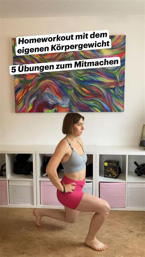 Homeworkout Mit Dem Eigenen Körpergewicht 5 Übungen Zum Mitmachen