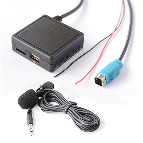 Купить Bluetooth 5 0 Usb Aux адаптер для магнитол Alpine Kce 237b с