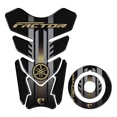 Kit Adesivo Protetor Tanque E Bocal Moto Yamaha Factor 2023 2024