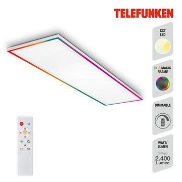 Telefunken LED Panel 321706TF, LED fest verbaut, Farbwechsler, Kaltweiß ...
