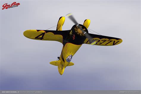 Gee Bee Model Z Racing Aircraft 1931 On Behance