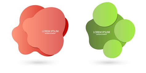 흰색 배경에 격리된 유체 프레임입니다 추상적 인 액체 모양 다채로운 요소 기하학적 선 동적 형태의 그라데이션 파도 세트 배너 전단지 명함용 벡터 플랫 디자인 0명에 대한