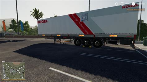 FS 19 KOGEL ORIGINAL AUTOLOADER TRAILER V1 0 FS 25 Modding LS25 Mod