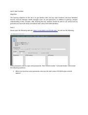 Info Lab Hash Docx Lab Hash Function Objective The Learning Objective Of This Lab Is