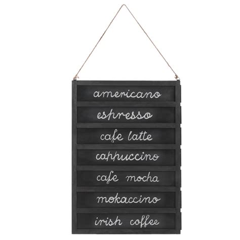 Trinx Wall Mounted Restaurant Chalkboard Menu Wayfair