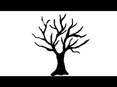 How To Draw A Leafless Tree