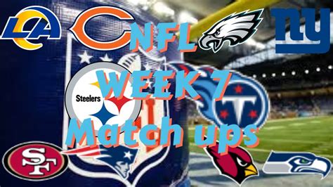 Nfl Week 7 Games Youtube