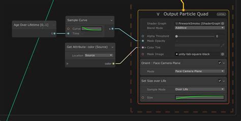 Unity学习笔记 Vol62 将shadergraph集成到visual Effect Graph中 哔哩哔哩