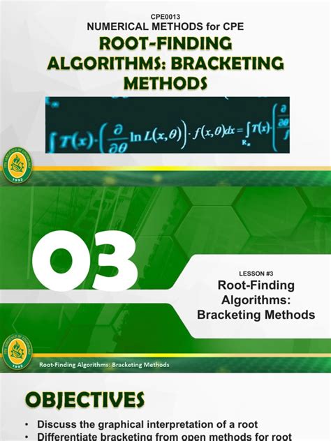 cpe0013 module 3 bracketing methods part 1 pdf pdf mathematical