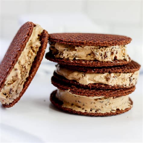 Stroopwafel Ice Cream Sandwiches Salt In My Coffee